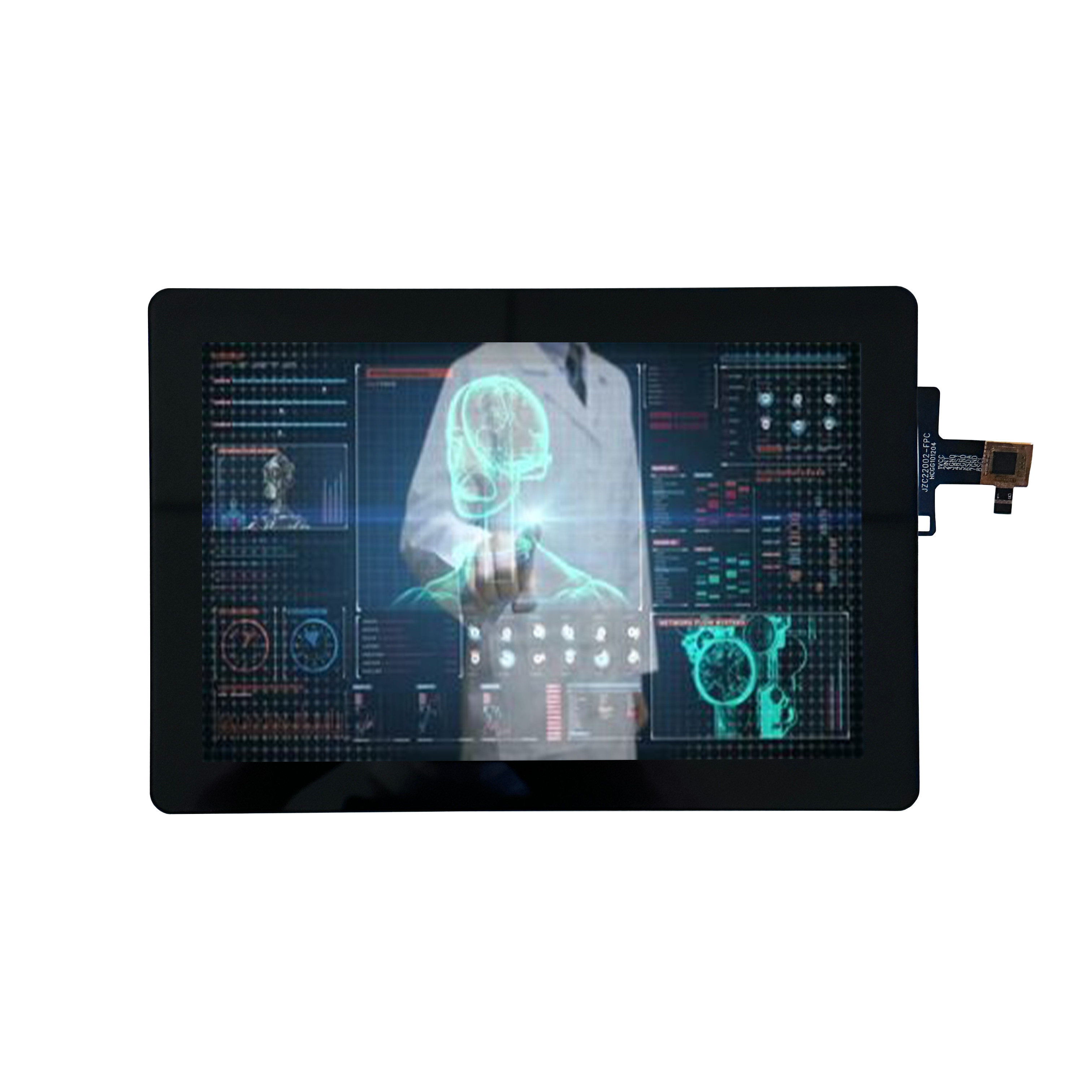 LVDS Interfaces TFT LCD Module 8 Inch IPS LCD Panel 1000cd/M 1920*1200